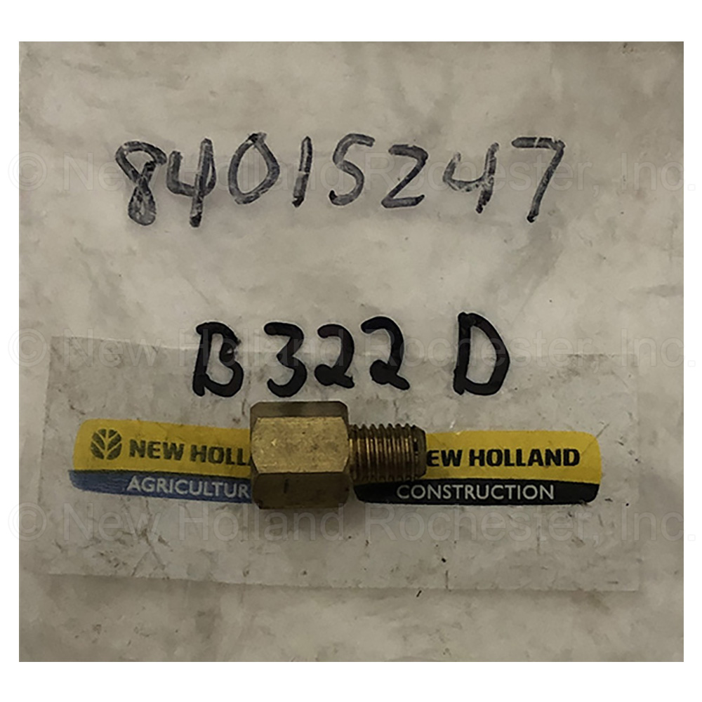 New Holland Hyd Connector Part # 84015247 - New Holland Rochester