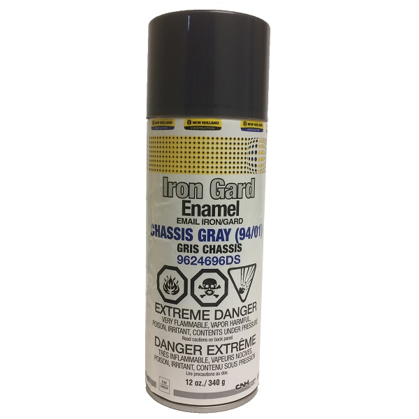 New Holland Chassis Gray (1994-2001) Spray Paint Part # 9624696DS - New ...