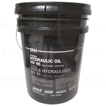 CNH Industrial 5 Gal Premium Hydraulic Oil HV 46 Multi-Grade AW MAT3530-B Part # 73344328 - New ...