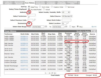 How to View Scan History Time in Intellidealer - New Holland Rochester