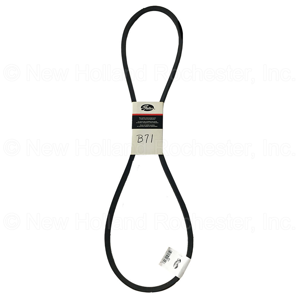 Burns V-Belt Part # B71 - New Holland Rochester