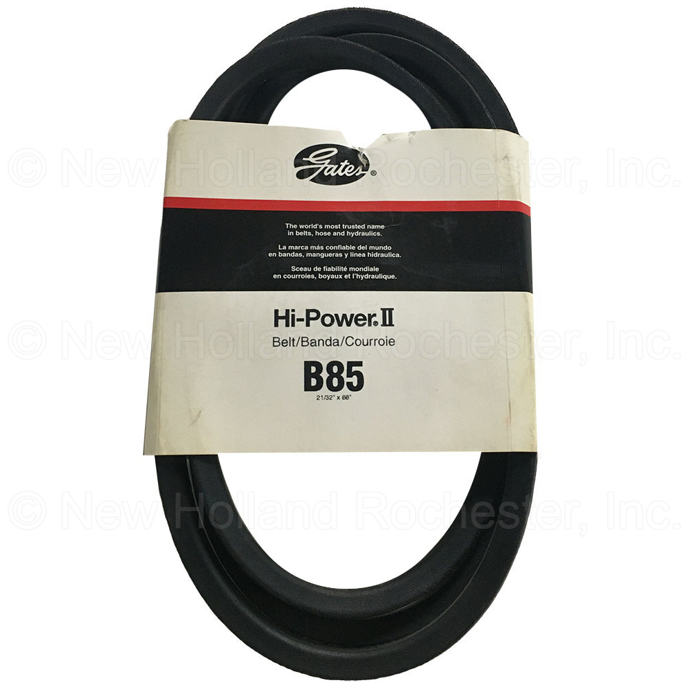 Burns V-Belt Part # B85 - New Holland Rochester