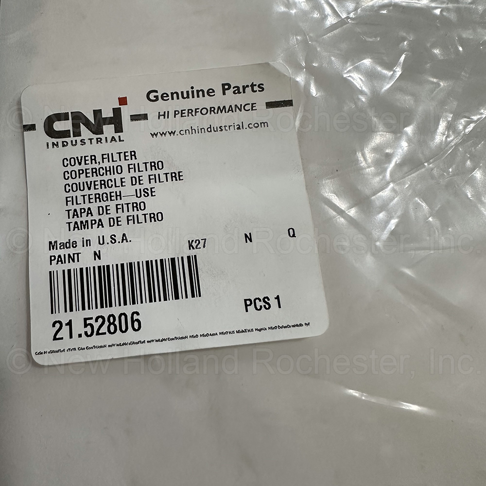 New Holland Cover Part # 21.52806 - New Holland Rochester