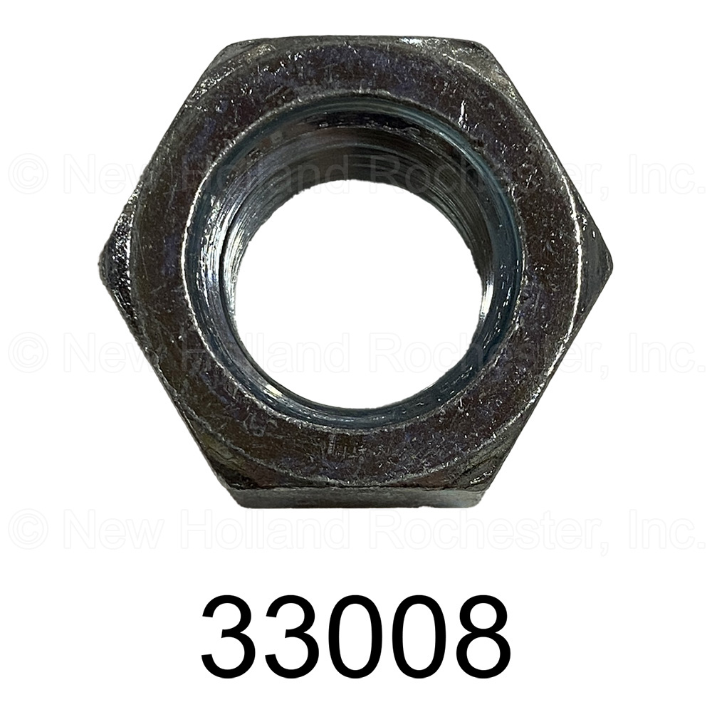 Grade 5 7/8-9 Hex Nut Part # 33008 - New Holland Rochester