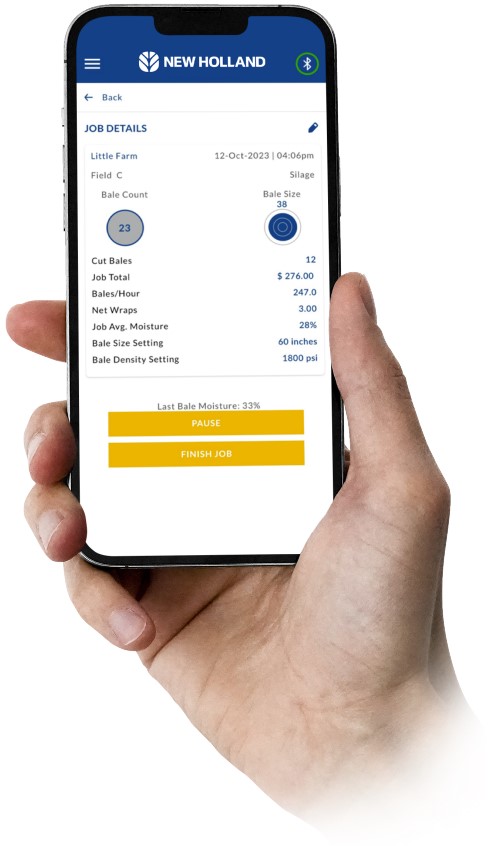 Bale Manager App - New Holland Rochester